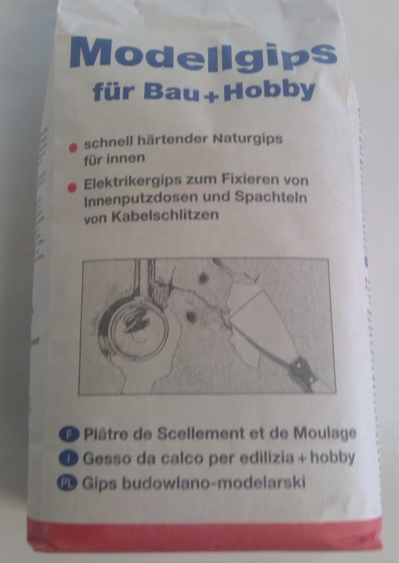 Fa. Pufas, Modellgips, Bau und Hobby, schnell h?rtend, f?r Innen, 1.5kg ...