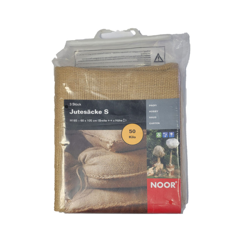 Jutesack S, Tragkraft 50kg, 3er Pck, Artikel-Nr : 81100450 - Elmer Baumarkt